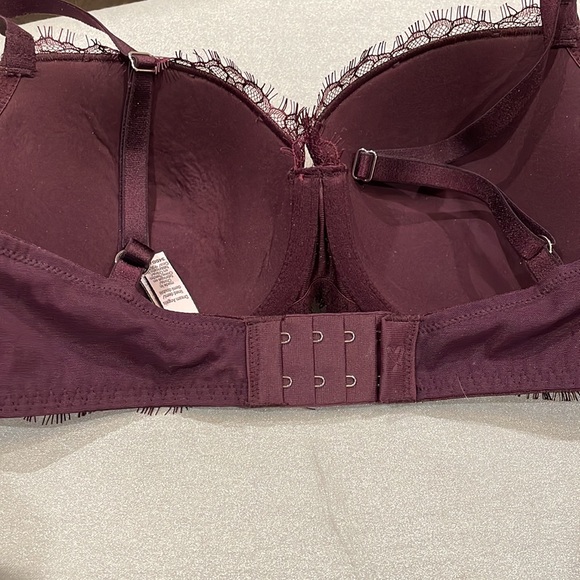 Victoria's Secret | Intimates & Sleepwear | Victorias Secret Burgundy ...